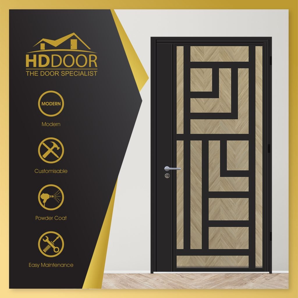 Mild Steel Gate HD-503 | Metal Gate For HDB Singapore