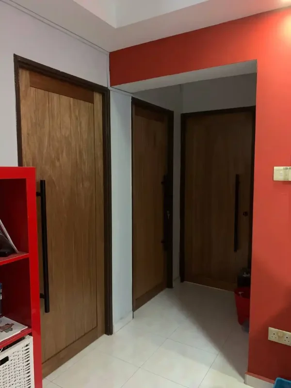 Single Leaf Swing Barn Door | Single Leaf Barn Door Ideas in Singapore