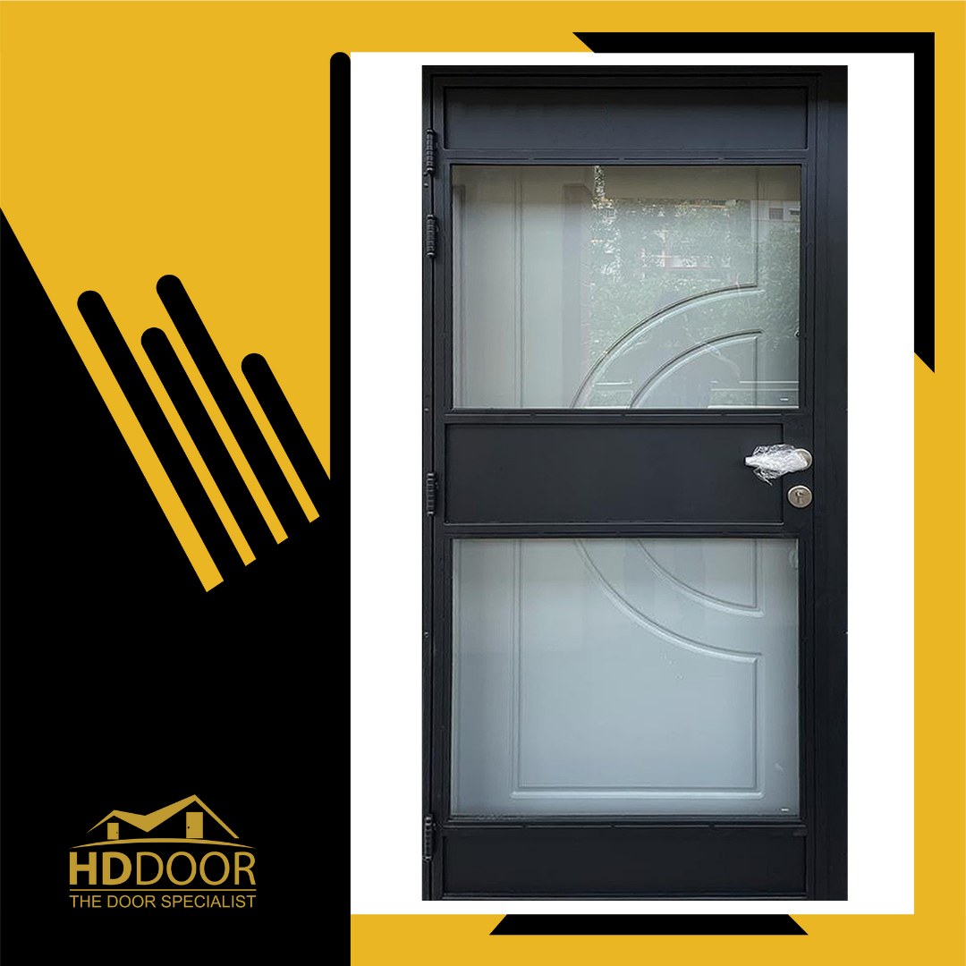 Stylish Tempered Glass Gate HDB Singapore