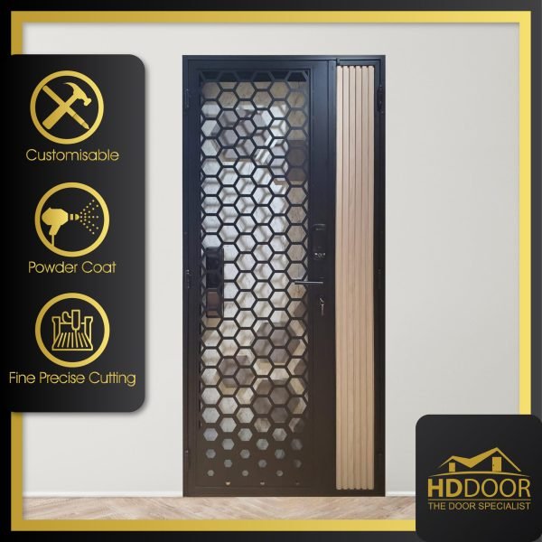 3D Laser Cut Gate Design HDL38 | Laser Cut Gate Singapore