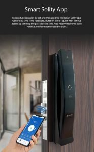 Door Lock Singapore | Solity GEA 1000BK Fire rated Digital Lock