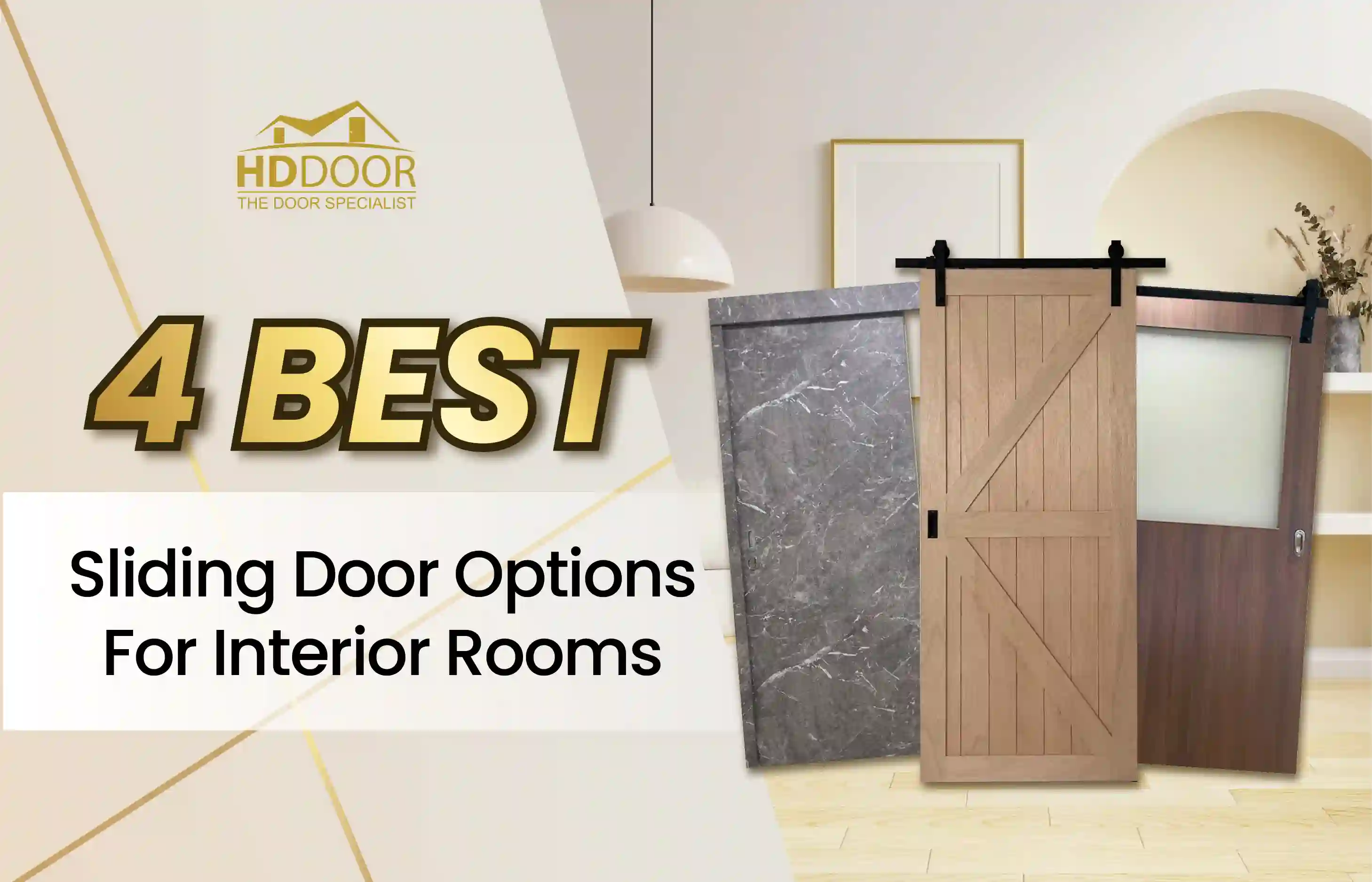 Top 4 Sliding Door Designs for Modern Interiors